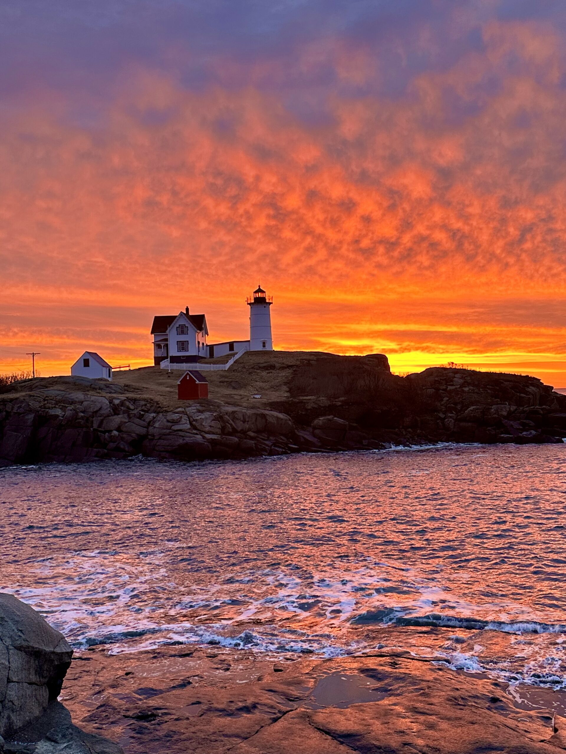 Lighthouses At Sunrise